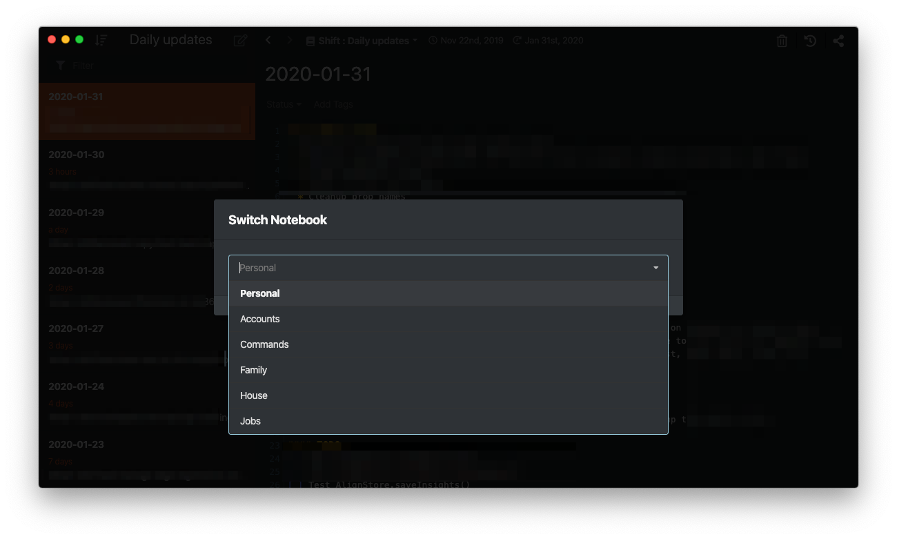 GitHub - marconi/switch-notebook: Quickly switch between notebooks